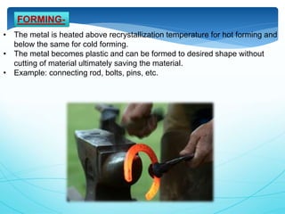 Basic manufacturing process | PPTX