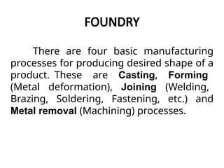 Basic_Manufacturing_Processes LECTURE 01 | PPT
