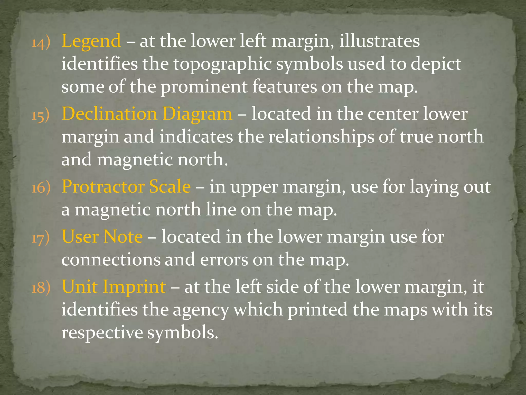 Basic map reading | PPTX