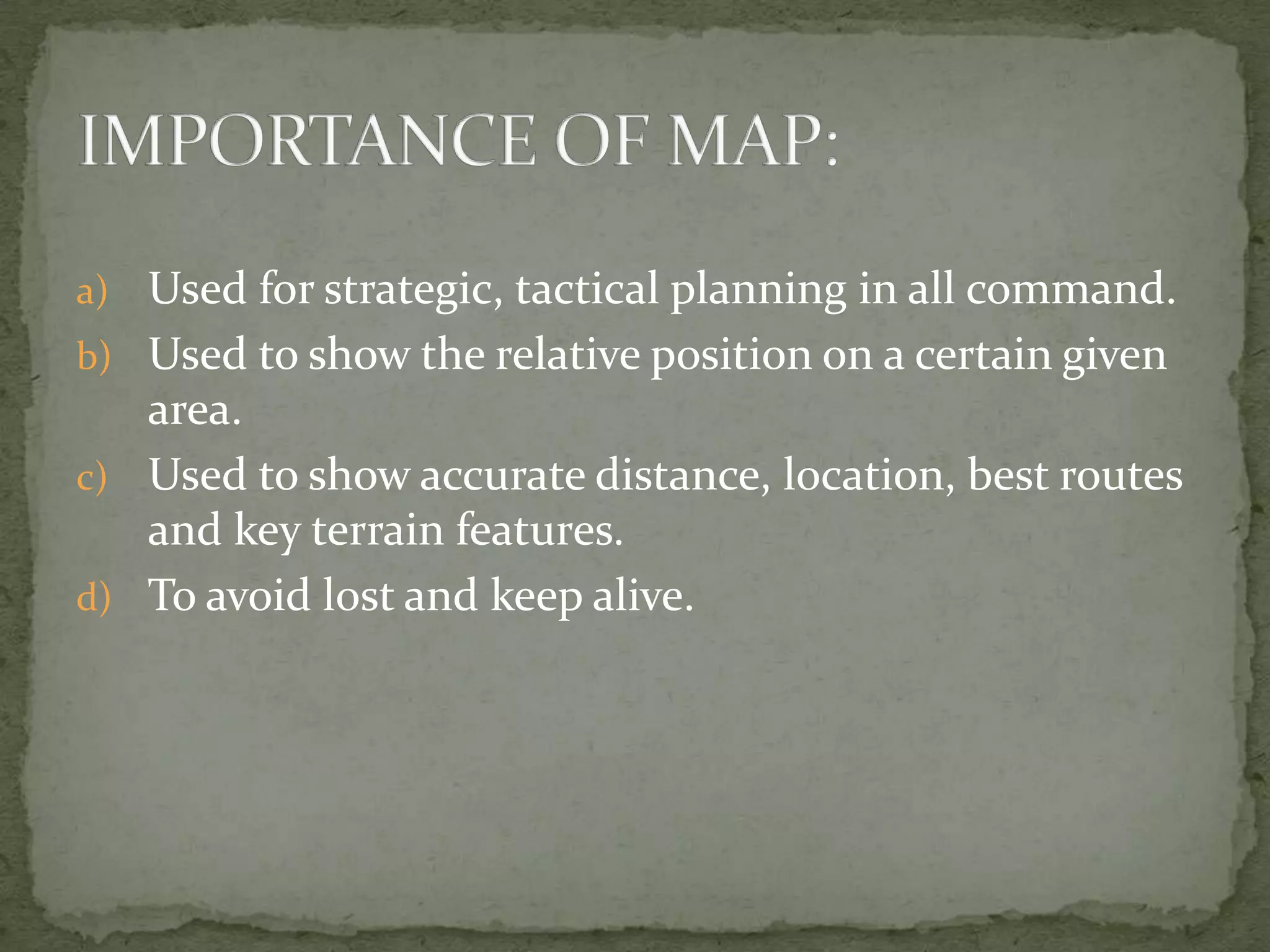 Basic map reading | PPTX