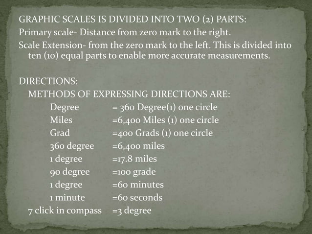 Basic map reading | PPTX | Maps & Navigation