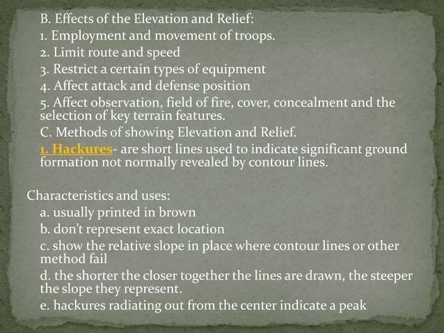 Basic map reading | PPTX | Maps & Navigation