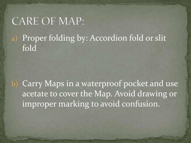 Basic map reading | PPTX | Maps & Navigation