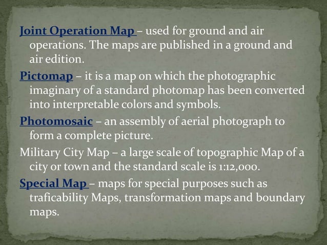 Basic map reading | PPTX | Maps & Navigation