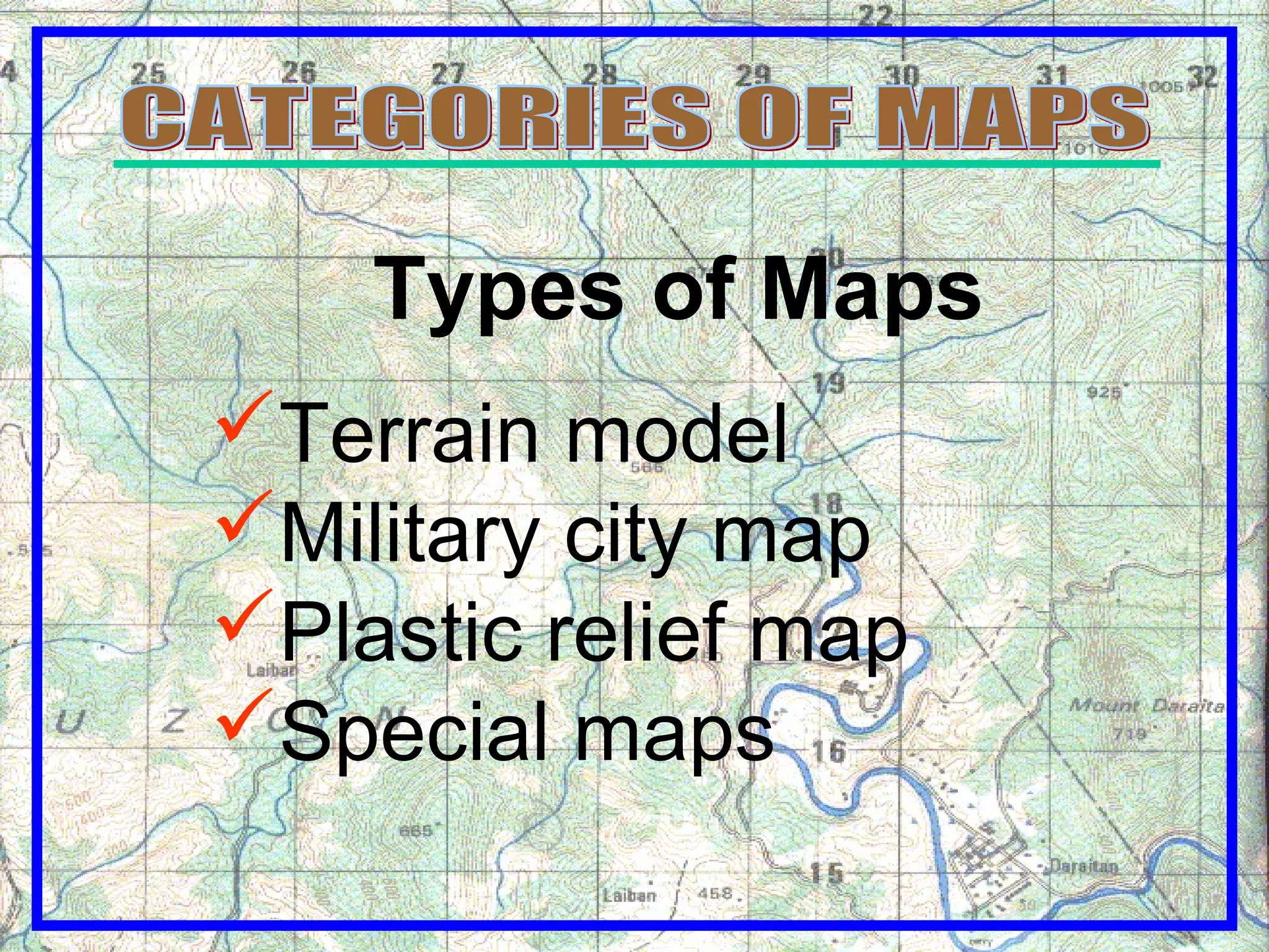 Basic map reading | PPT