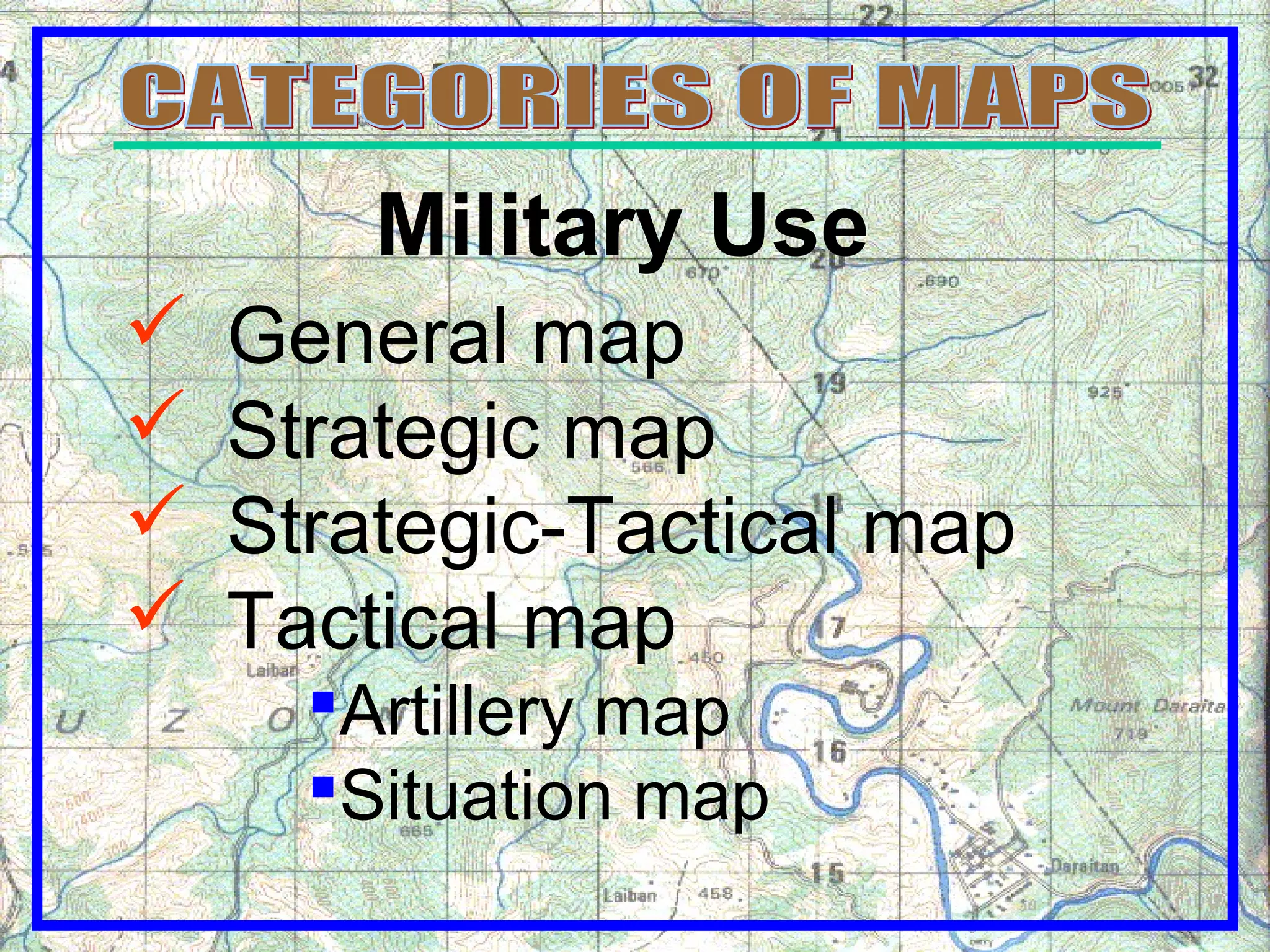 Basic map reading | PPT