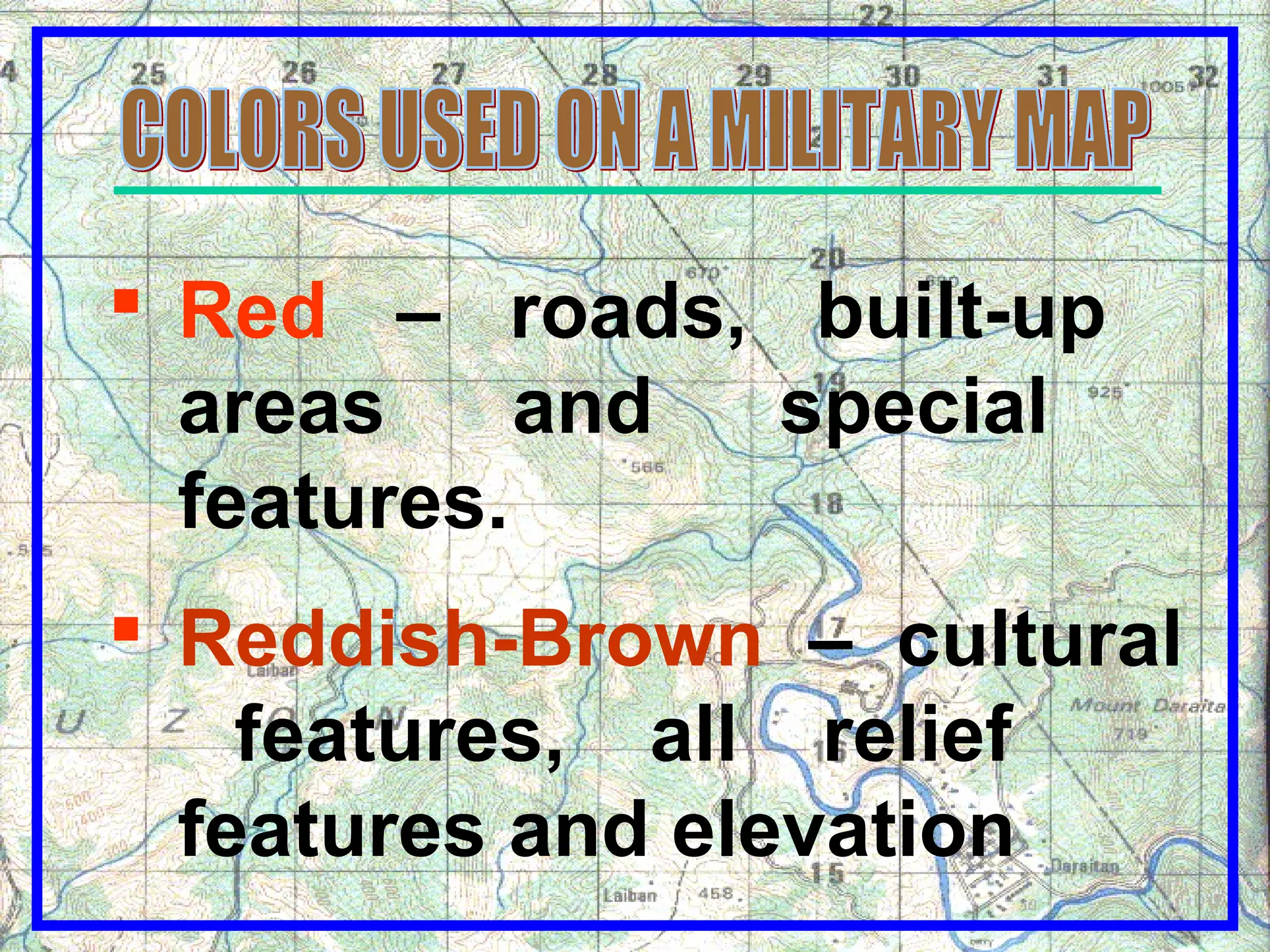 Basic map reading | PPT