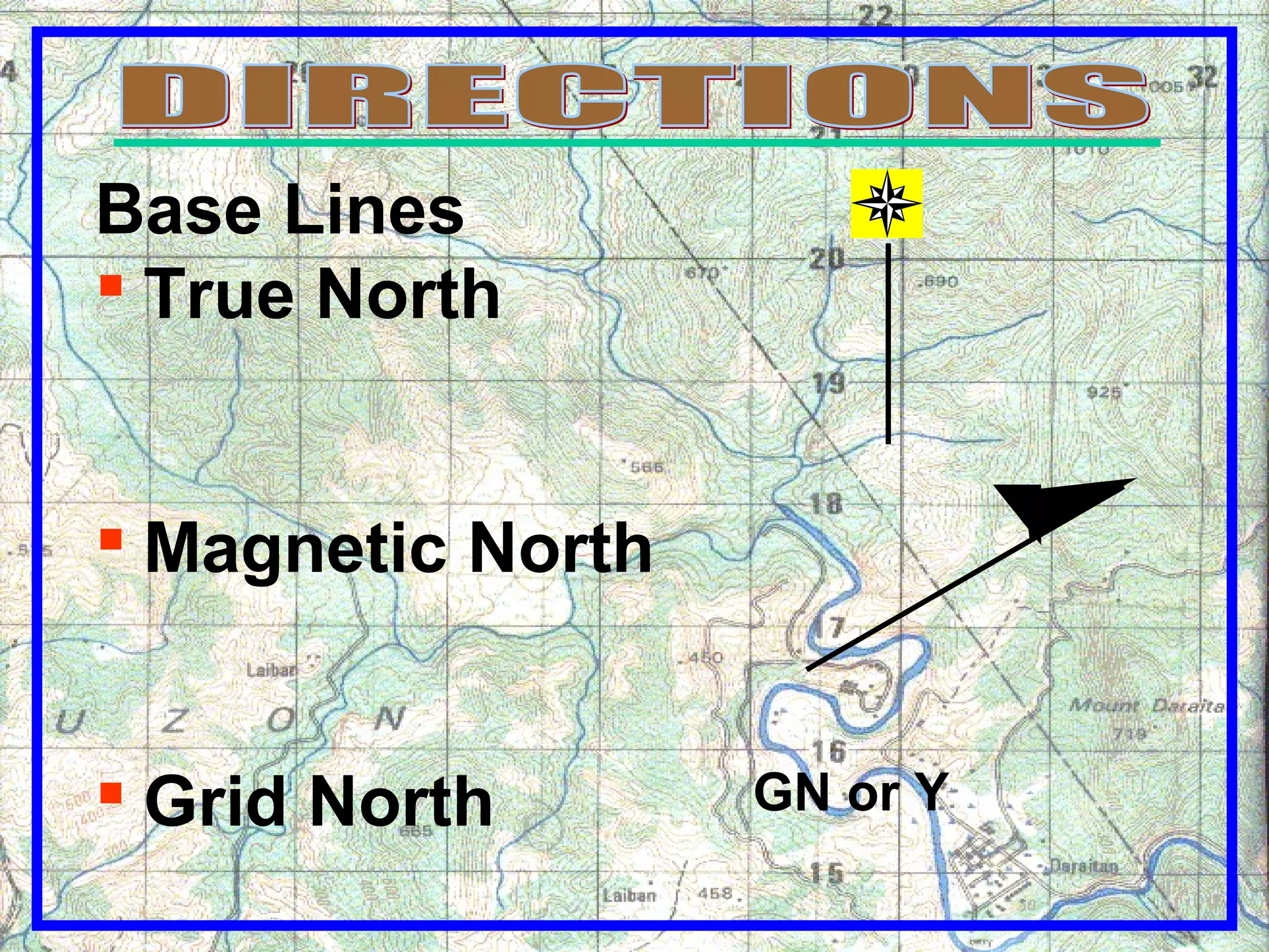 Basic map reading | PPT Basic map reading | PPT
