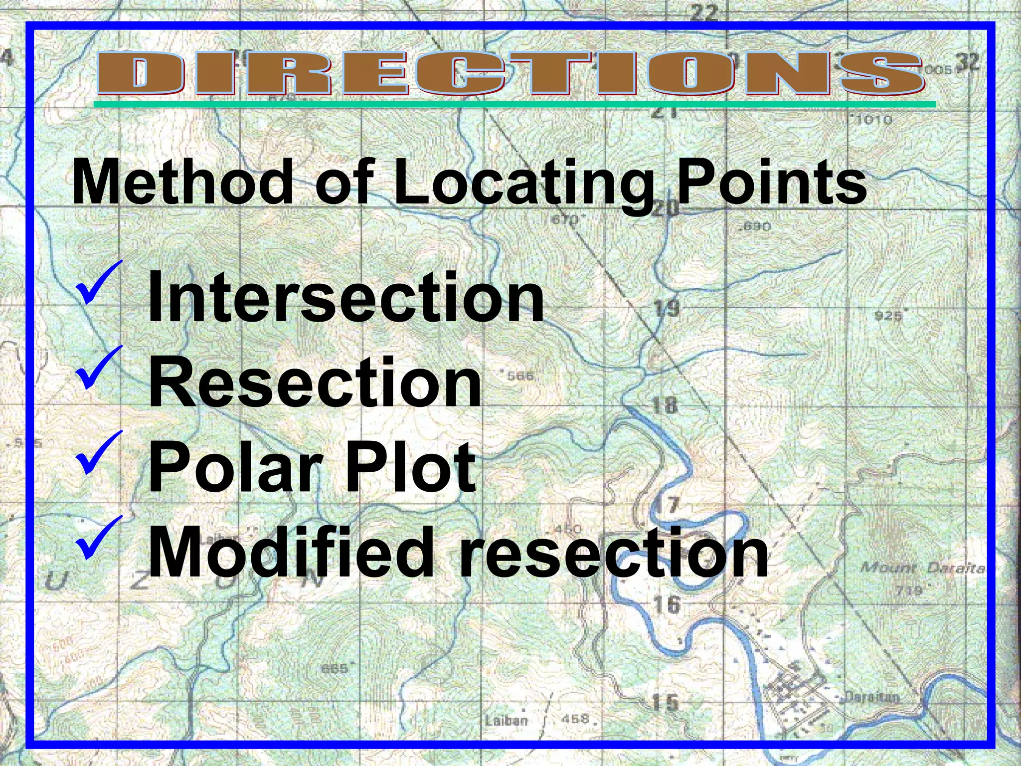 Basic map reading | PPT