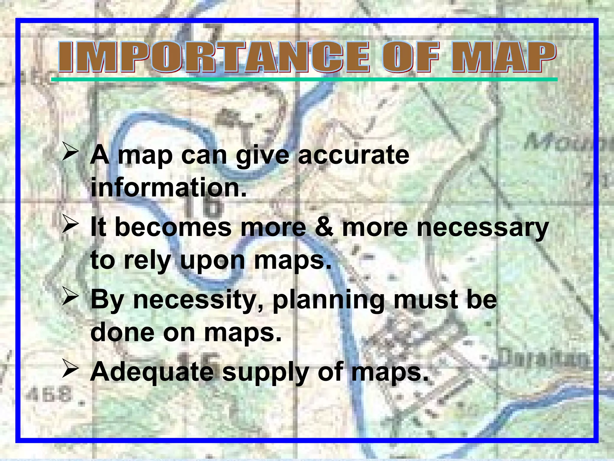 Basic map reading | PPT