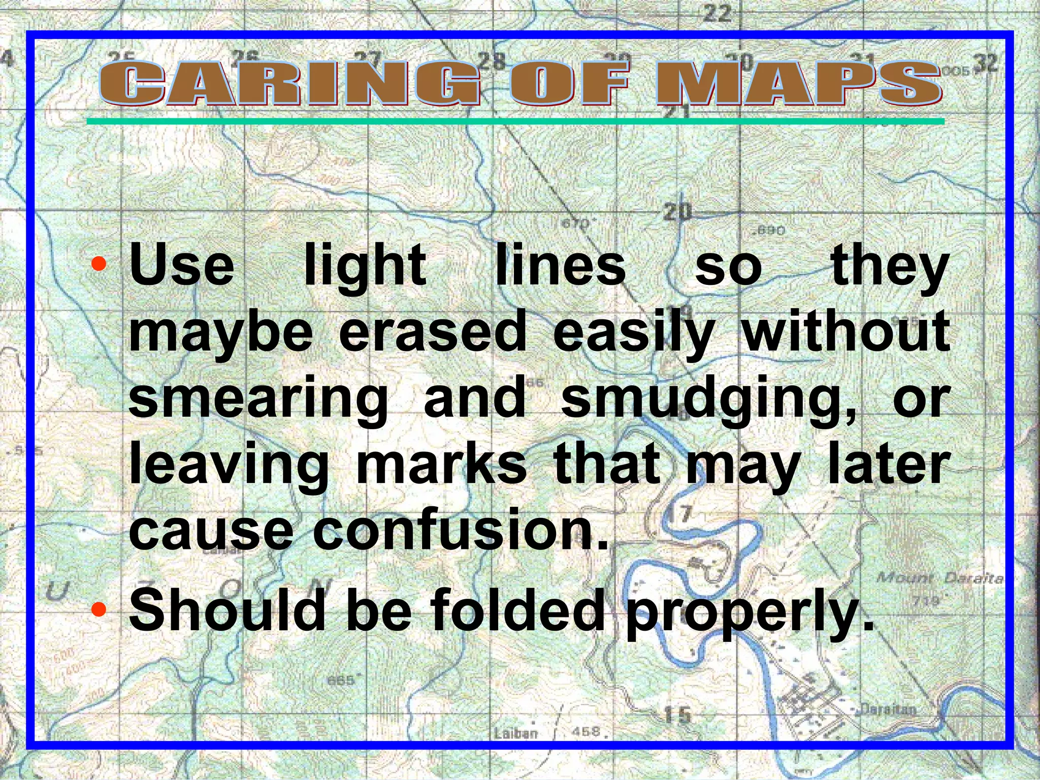 Basic map reading | PPT