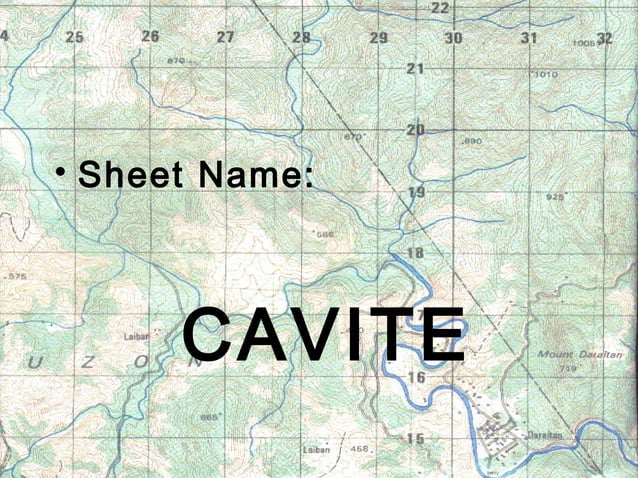 Basic map reading | PPT