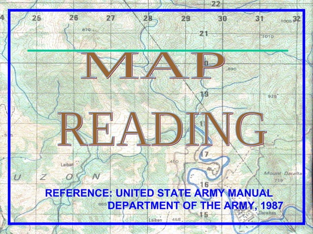 Basic map reading | PPT