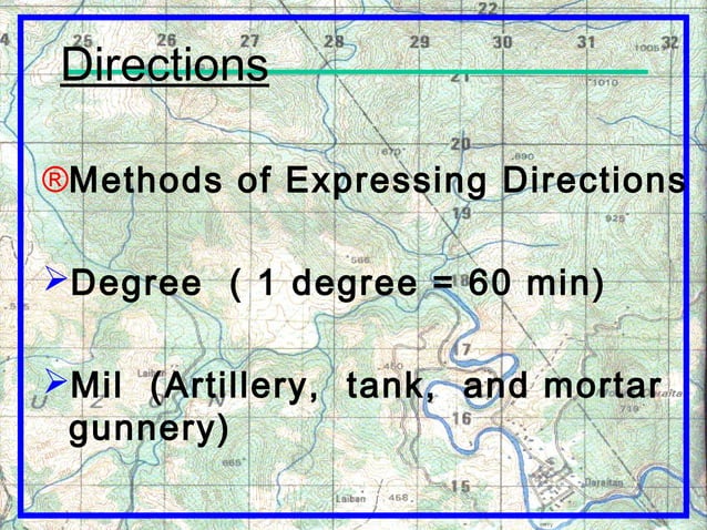 Basic map reading | PPT
