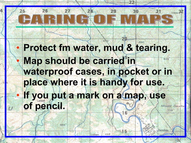Basic map reading | PPT