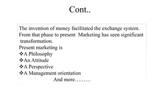 Basic marketing | PPTX