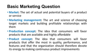 Basic marketing question | PPTX