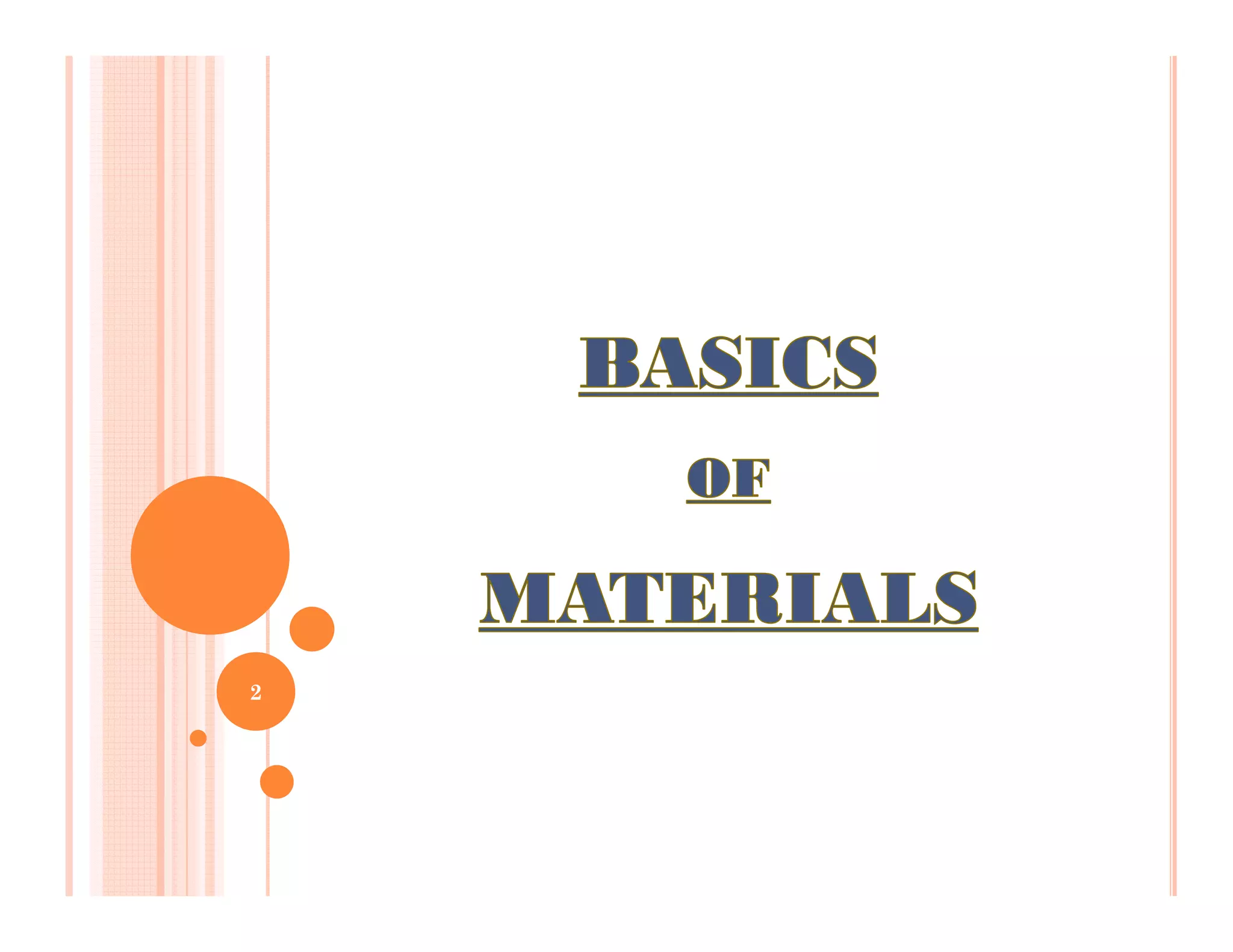 Basic materials & structures | PDF