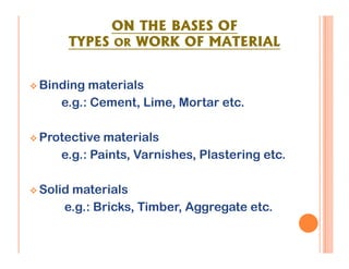 Basic materials & structures | PDF