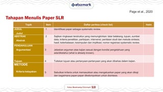 Basic Materi Erku 5 - Dr Wing Wahyu Winarno MAFIS - Systematic ...