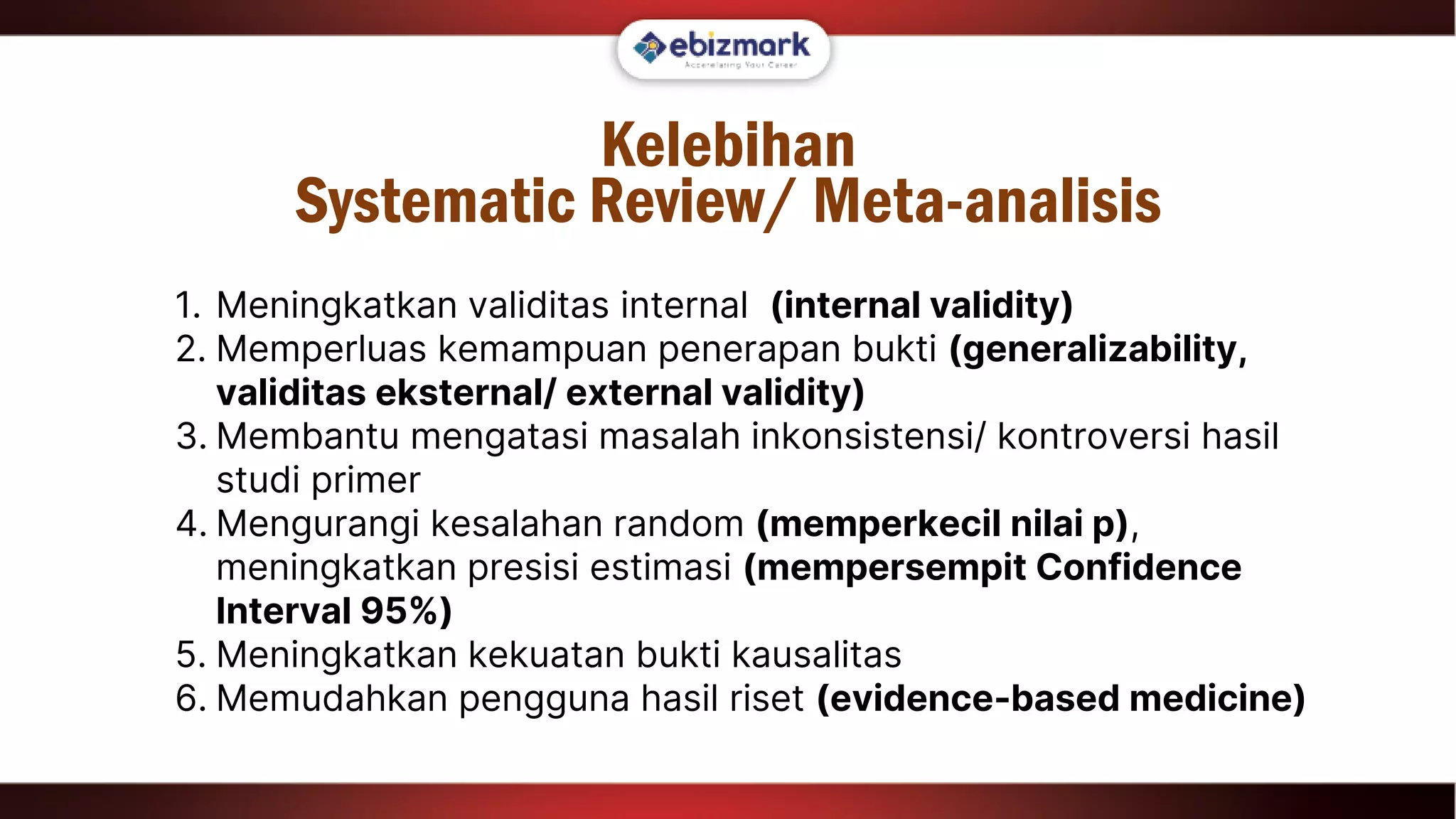 Basic Materi Erku 5 - Prof Bhisma Murti - Overview Systematic Review Meta-Analysis.pdf