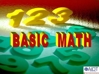 Basic math | PPT