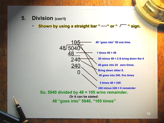 Basic math | PPT | Homework and Study | Education