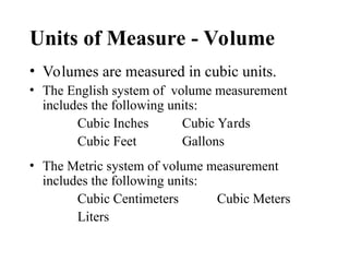 Comprehensive Volume Calculations for Small Public Water Systems ...
