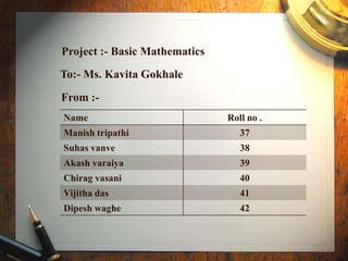 Basic math akash | PPT