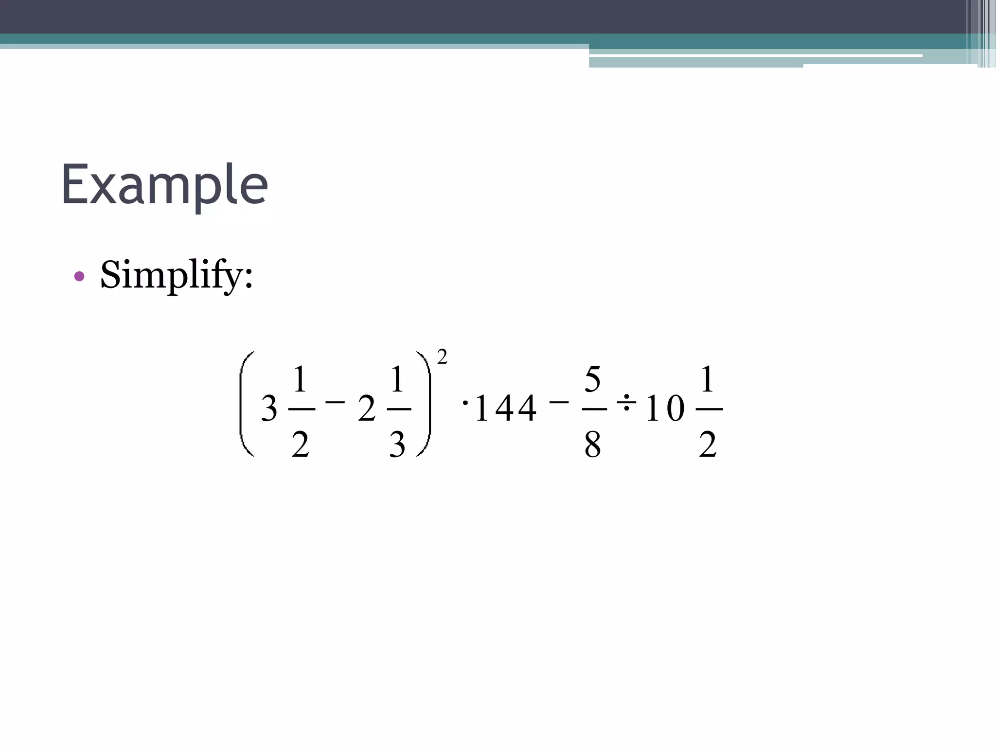 Basic Mathematics 3 5 Presentation | PPTX