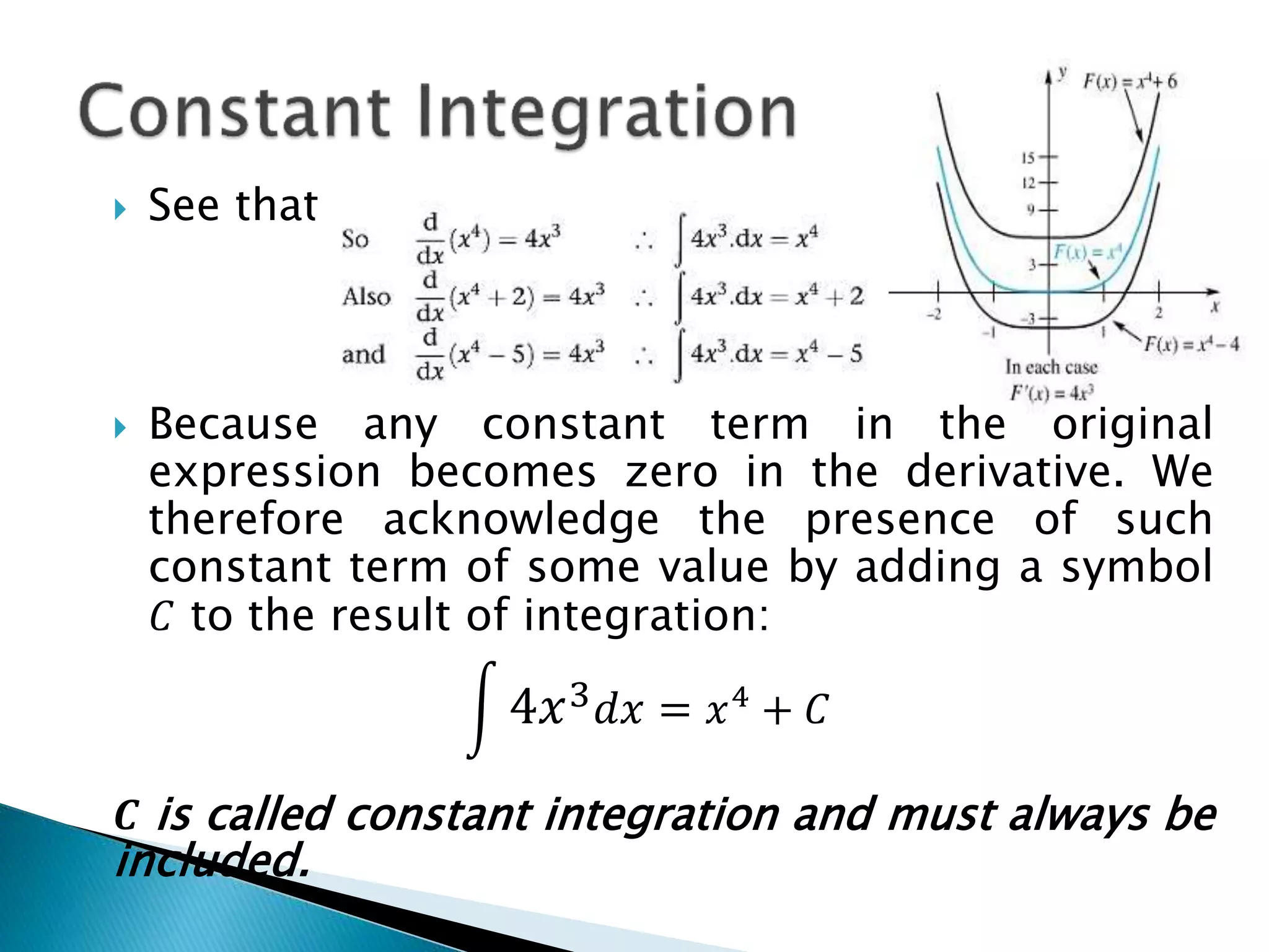 Basic mathematics integration | PPTX | Physics | Science