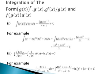 Basic mathematics integration | PPTX | Physics | Science