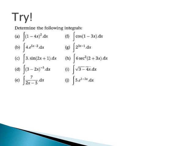 Basic mathematics integration | PPTX | Physics | Science