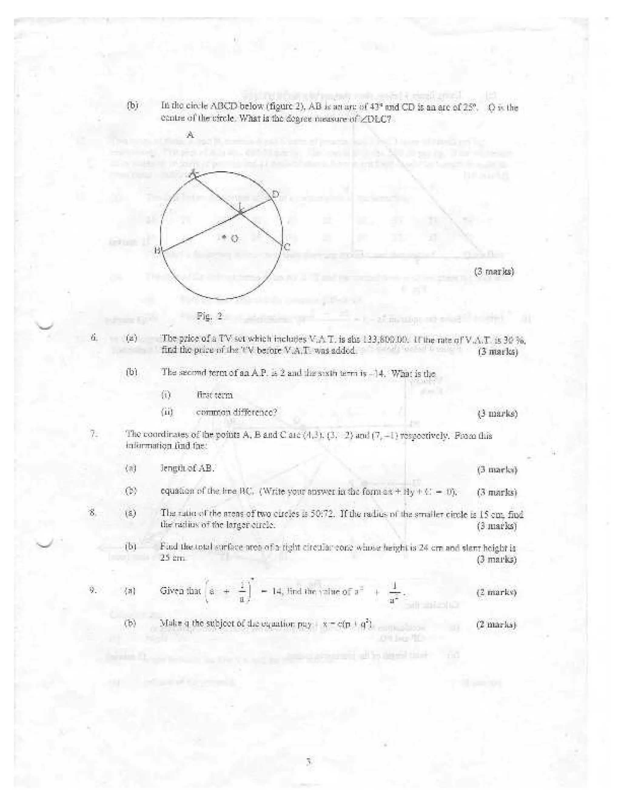 Basic math iv 2004 | PDF