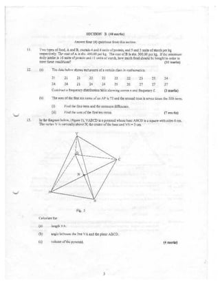 Basic math iv 2004 | PDF
