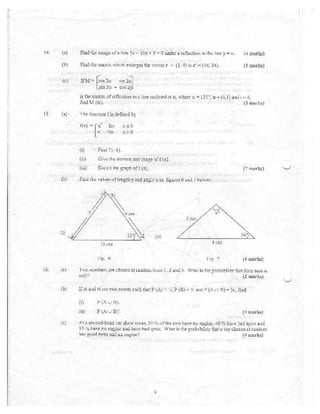 Basic math iv 2004 | PDF
