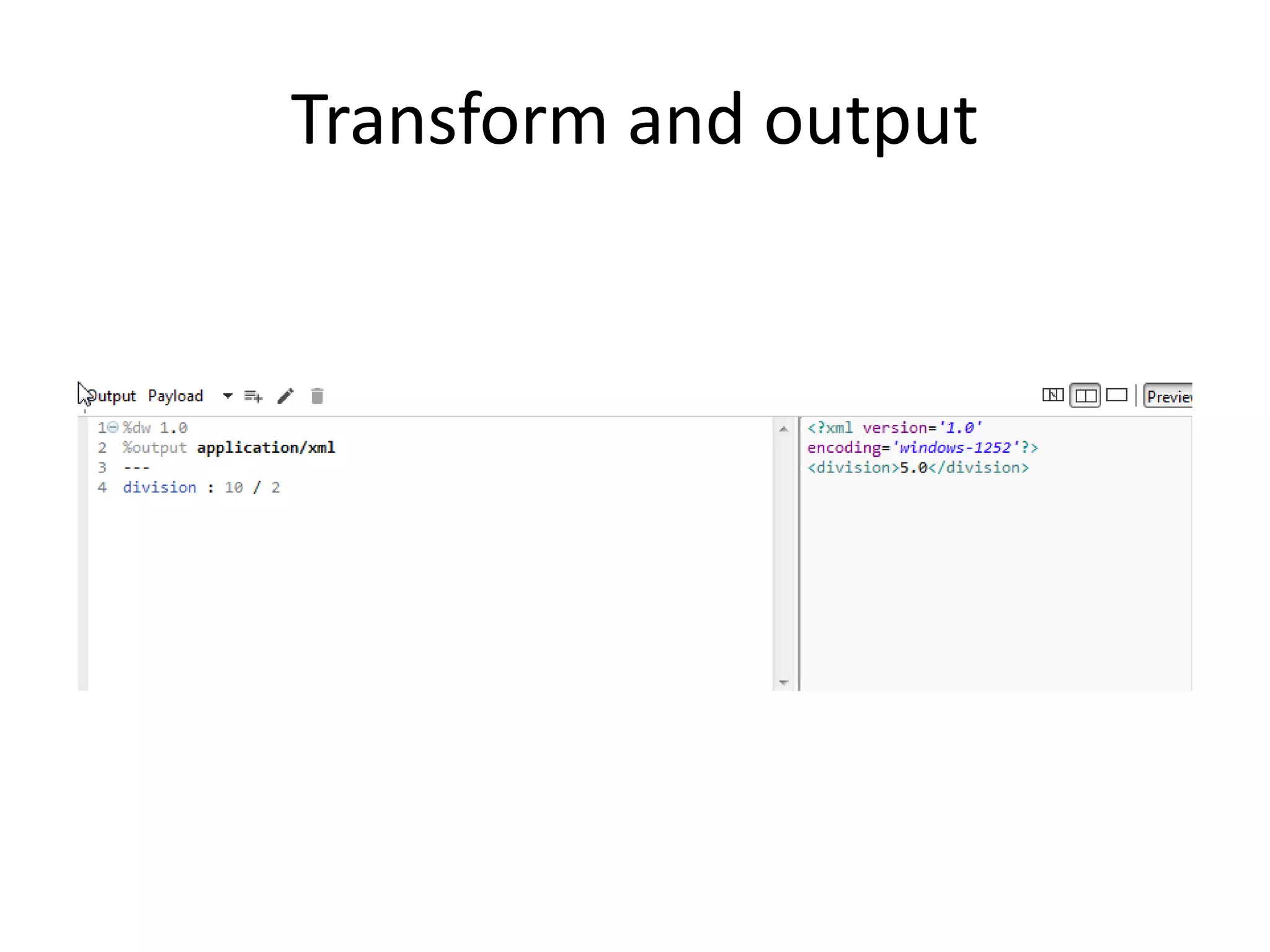 Basic math operations using dataweave | PPTX