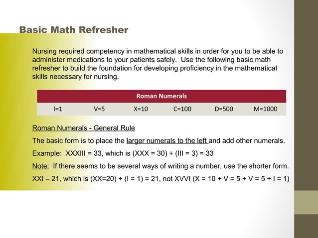 Basicmathrefresher | PPT