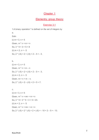 Basic math solution | PDF