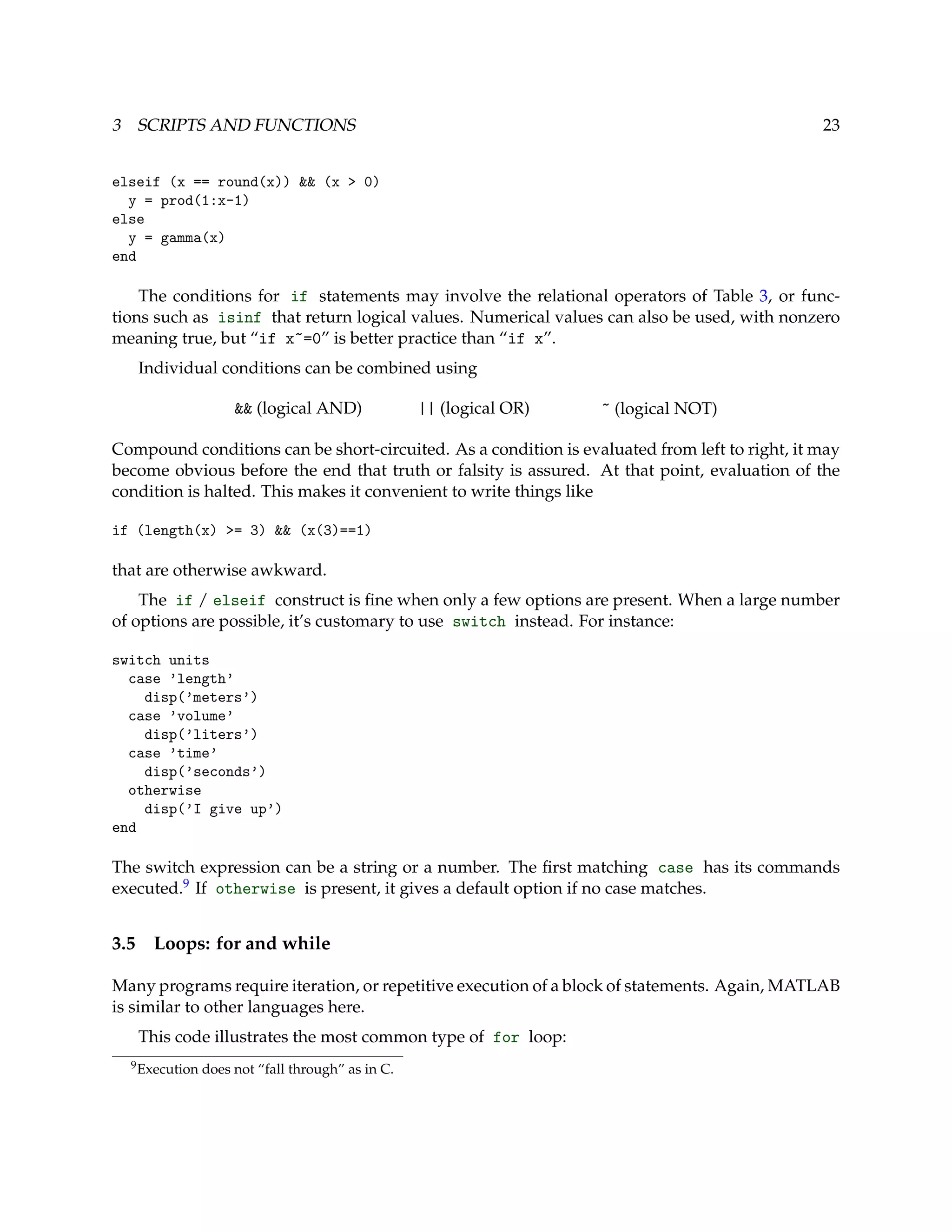 Basic matlab for beginners | PDF
