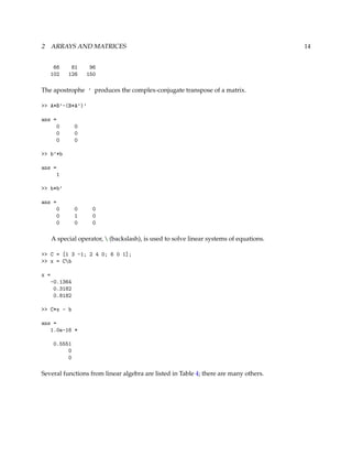 Basic matlab for beginners | PDF