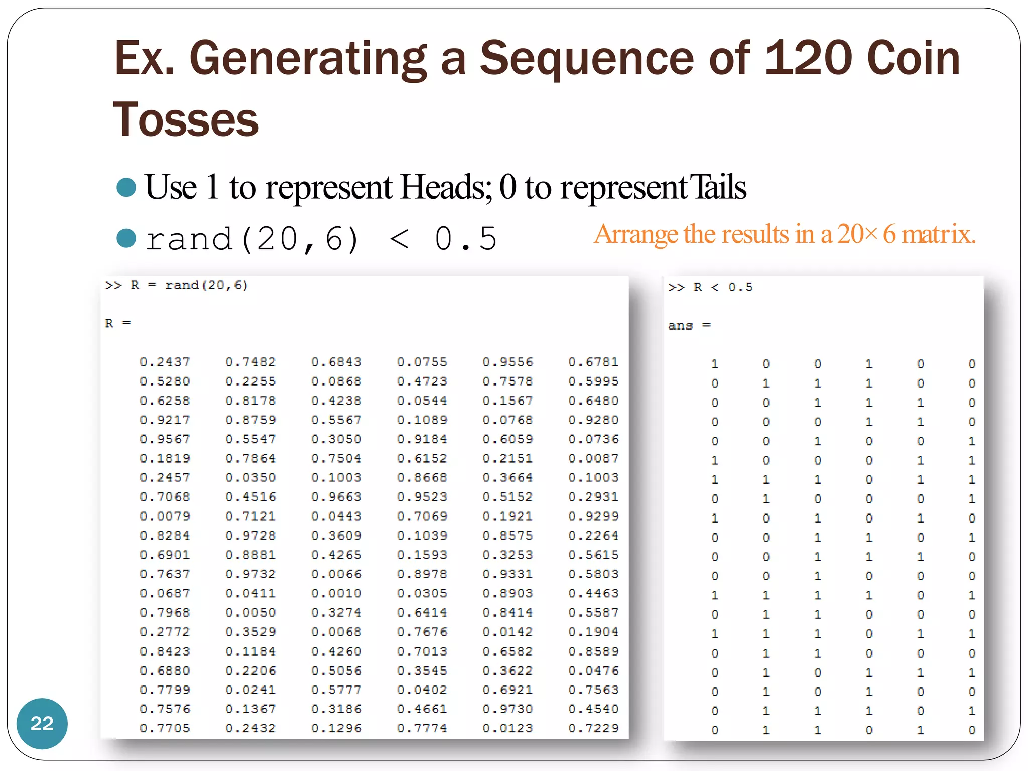 Basic Matlab Programming Pptpptx Programming Languages Computing