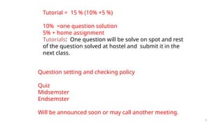 Basic Mechanics Engineering ME101 - revised | PPTX