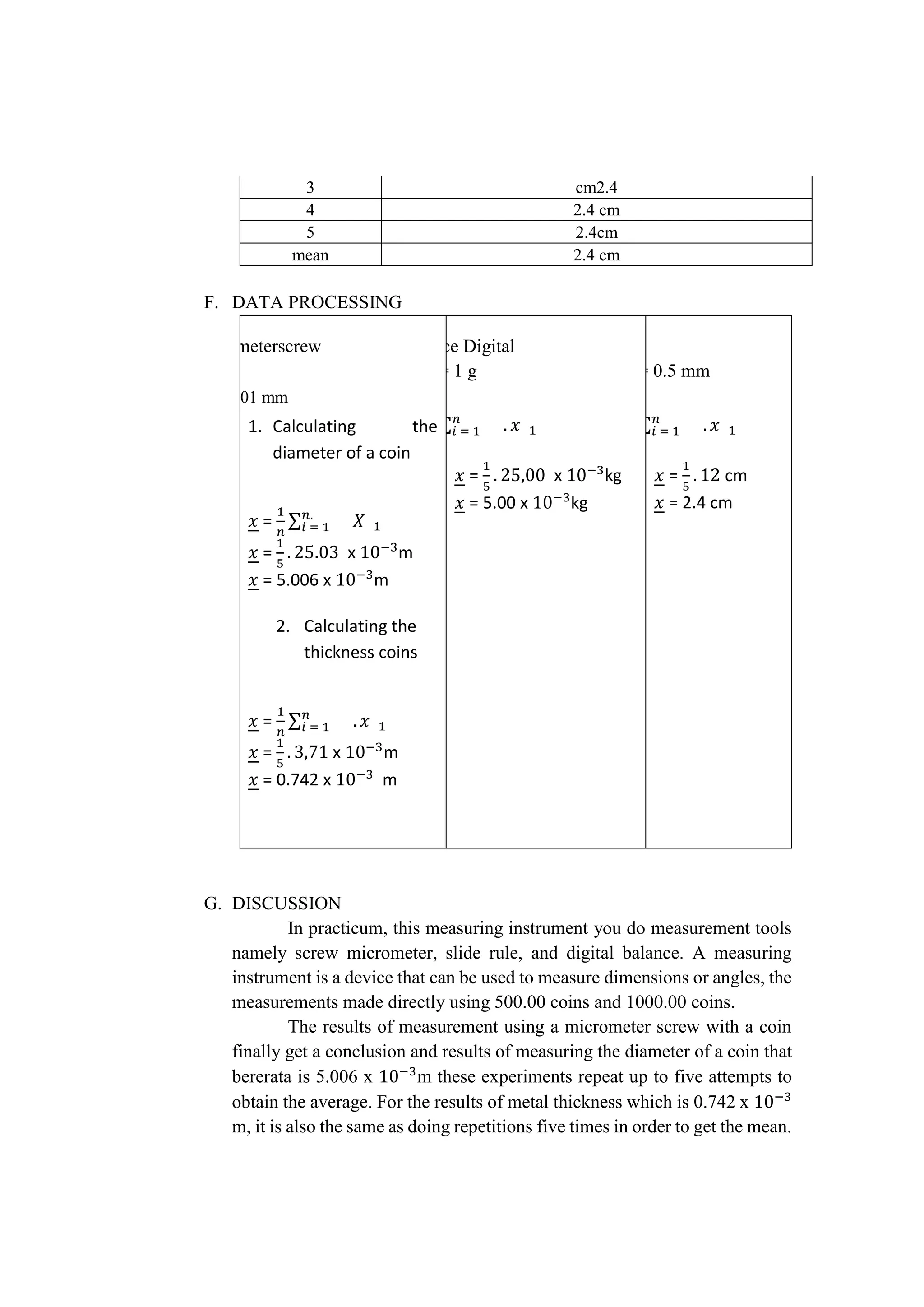 Basic measurement | PDF