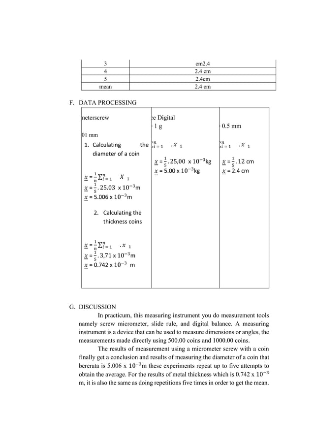 Basic measurement | PDF