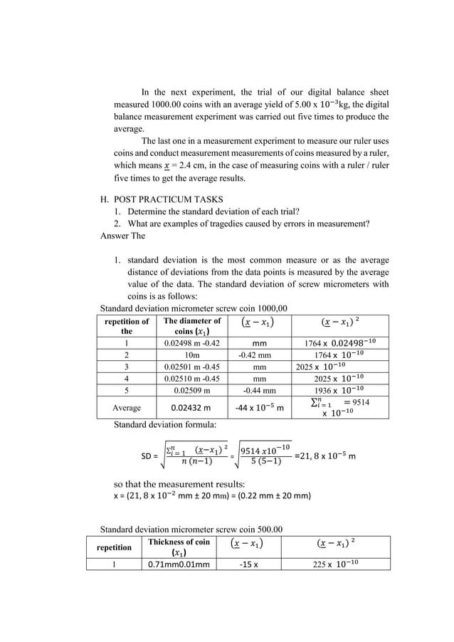 Basic measurement | PDF