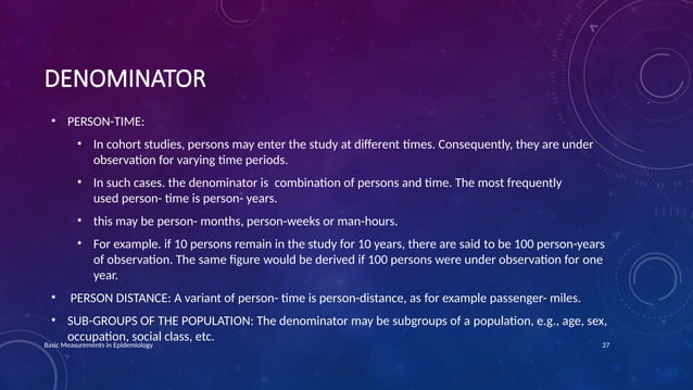 basic measurements in ep.pptx presentation | PPTX