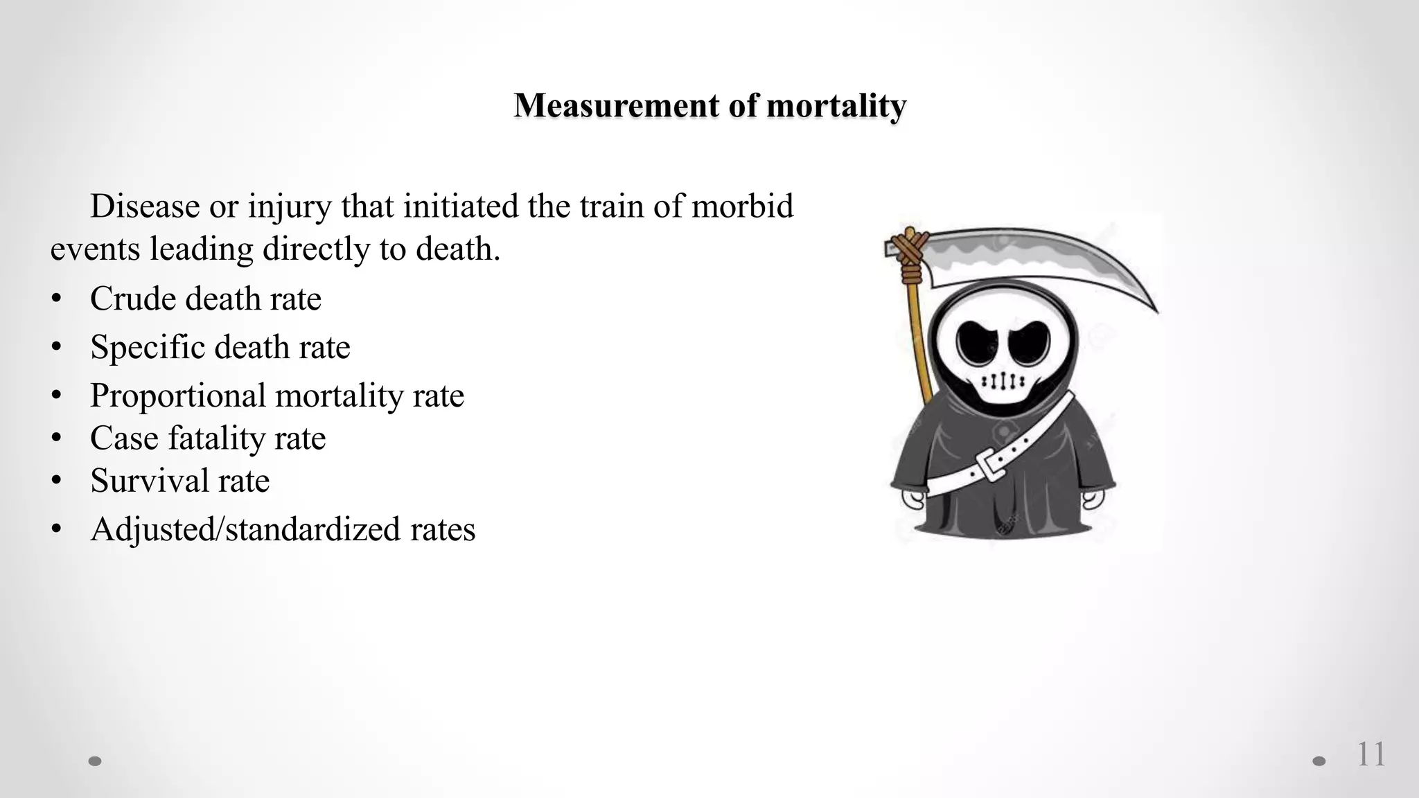 Basic measurements in epidemiology | PPTX