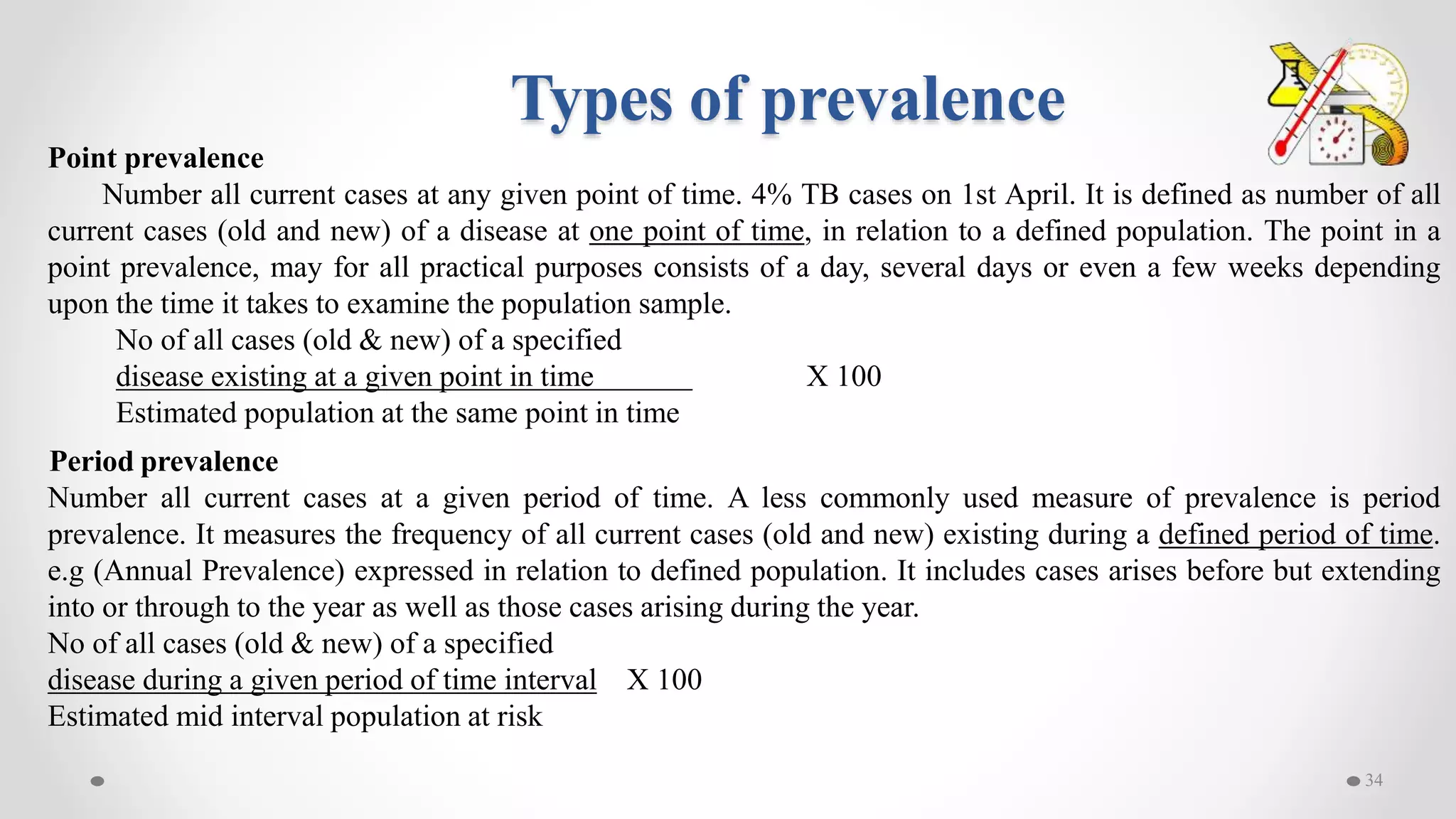 Basic measurements in epidemiology | PPTX