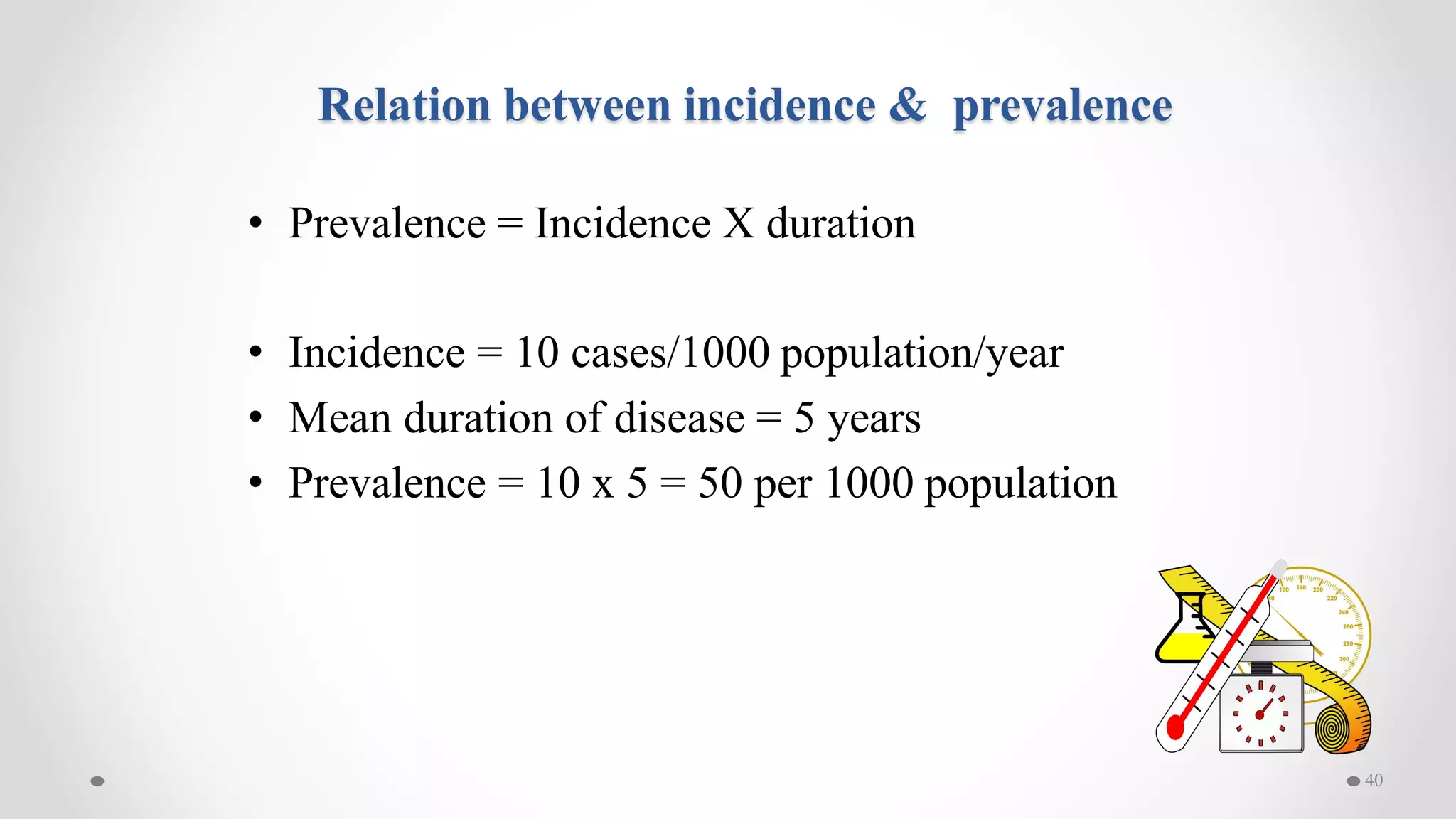 Basic measurements in epidemiology | PPTX